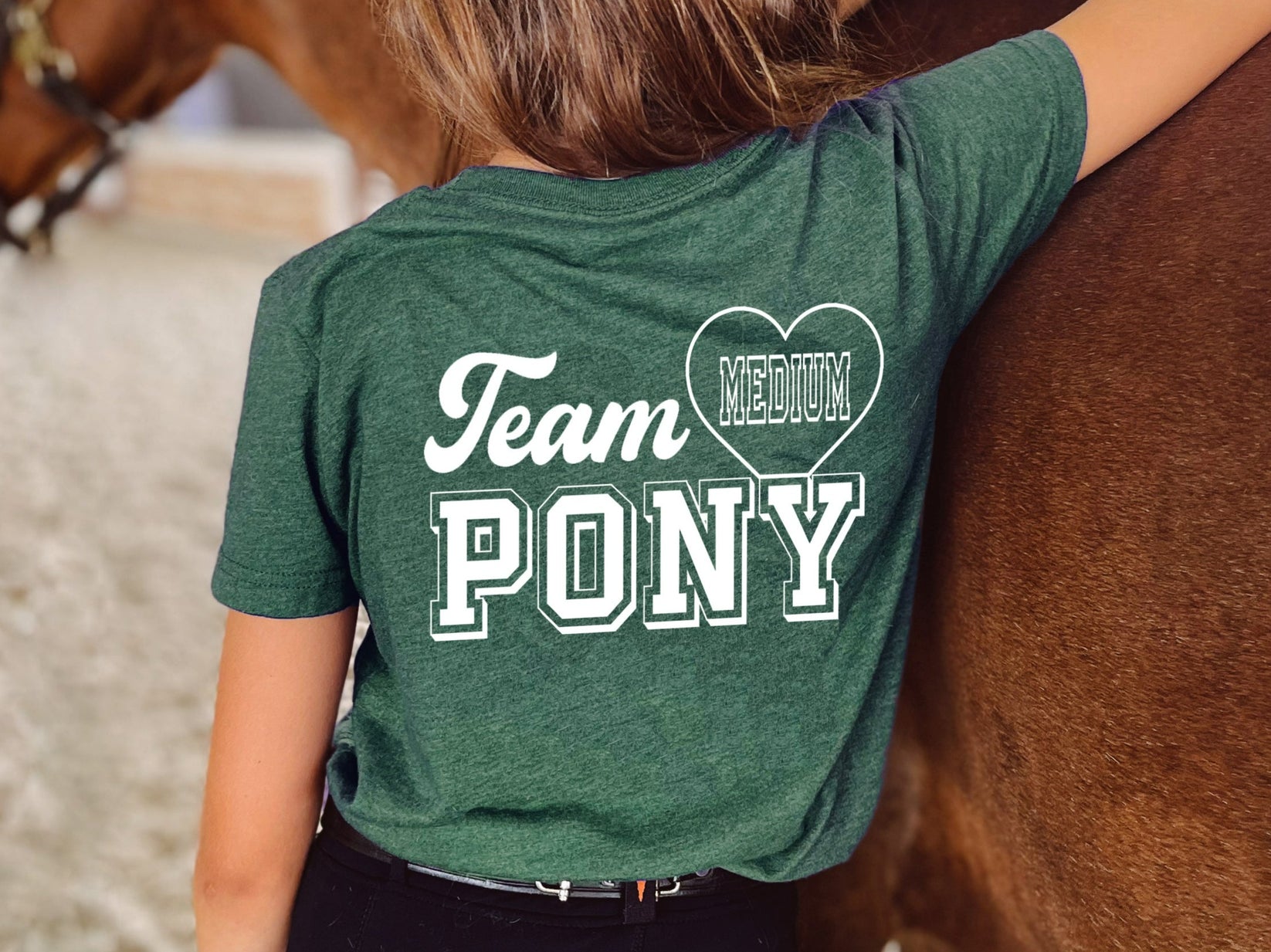 Personalized Team Medium Pony – The Cheeky Pony Co